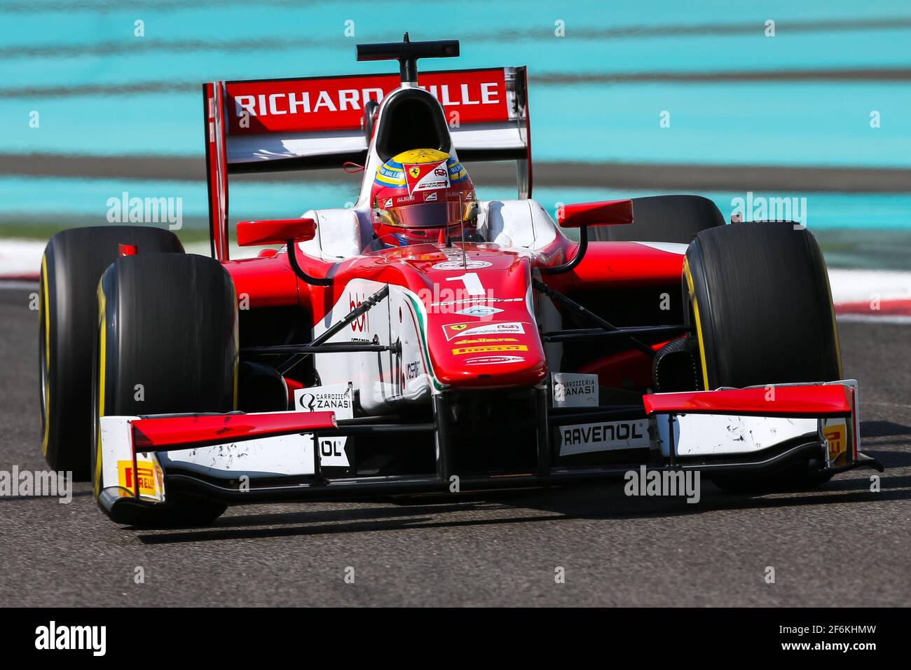 01 LECLERC Charles, Prema Racing, action during the 2017 Formula 2 ...