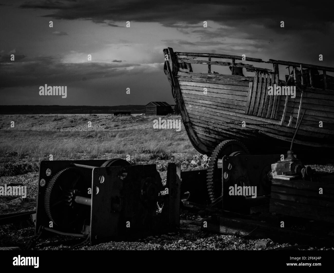 Black and white photo dungeness hi-res stock photography and images - Alamy