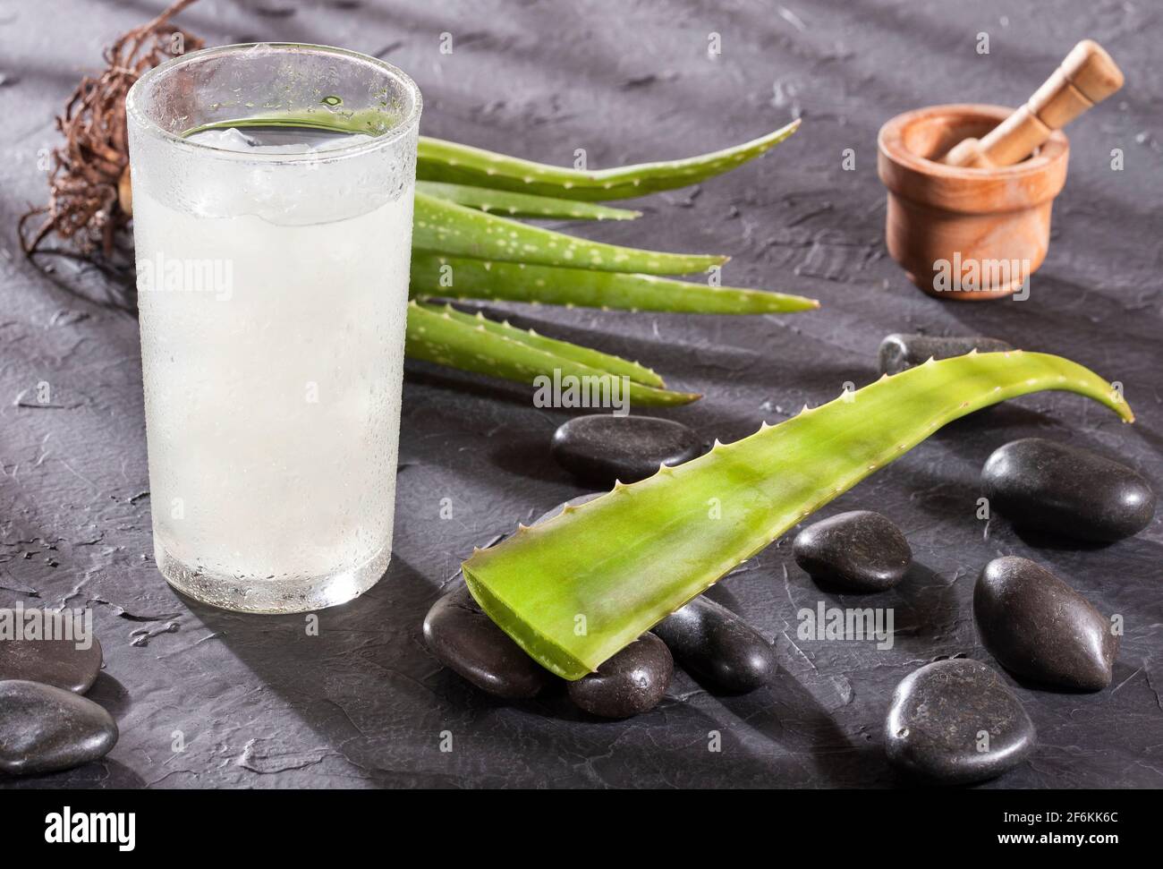 Aloe vera refreshing drink hi-res stock photography and images - Alamy