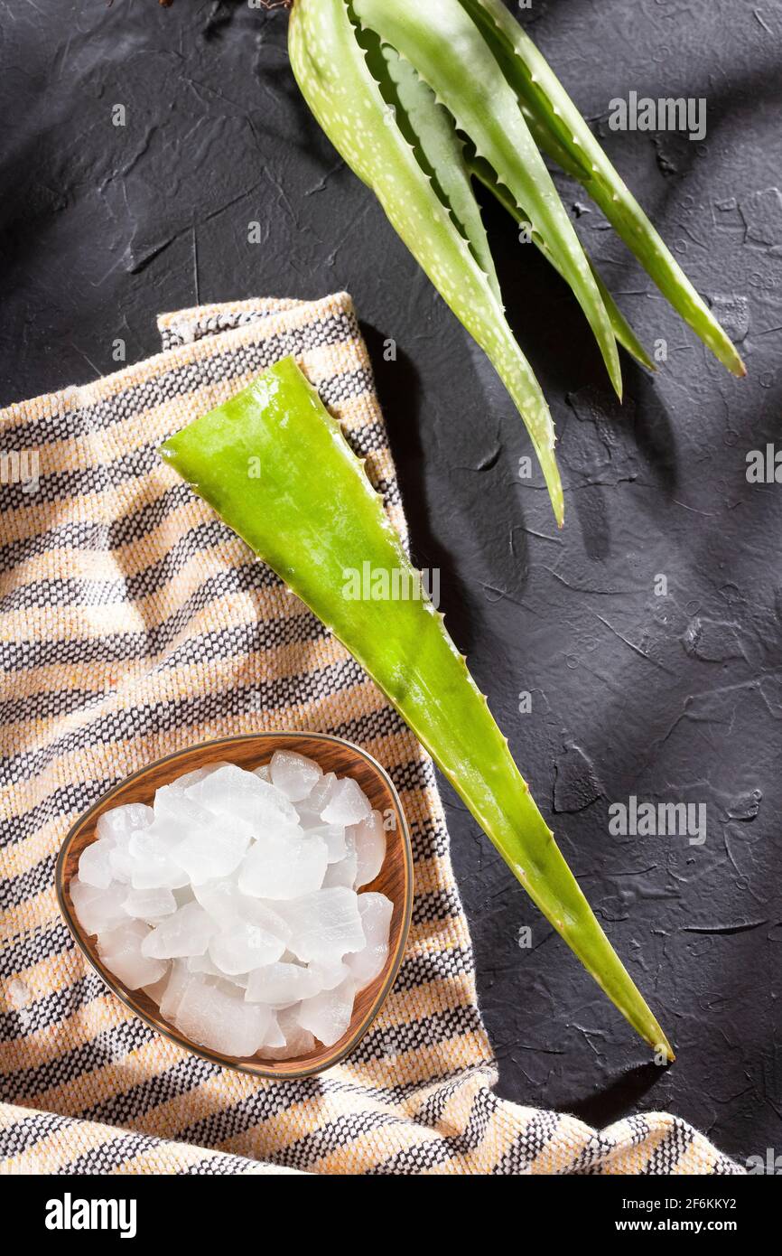 Aloe crystals hi-res stock photography and images - Alamy