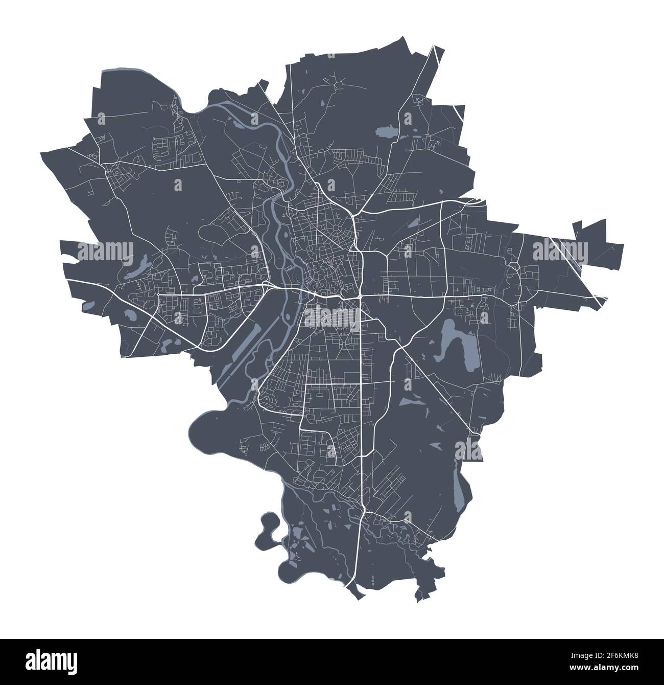 City routes Cut Out Stock Images & Pictures - Alamy