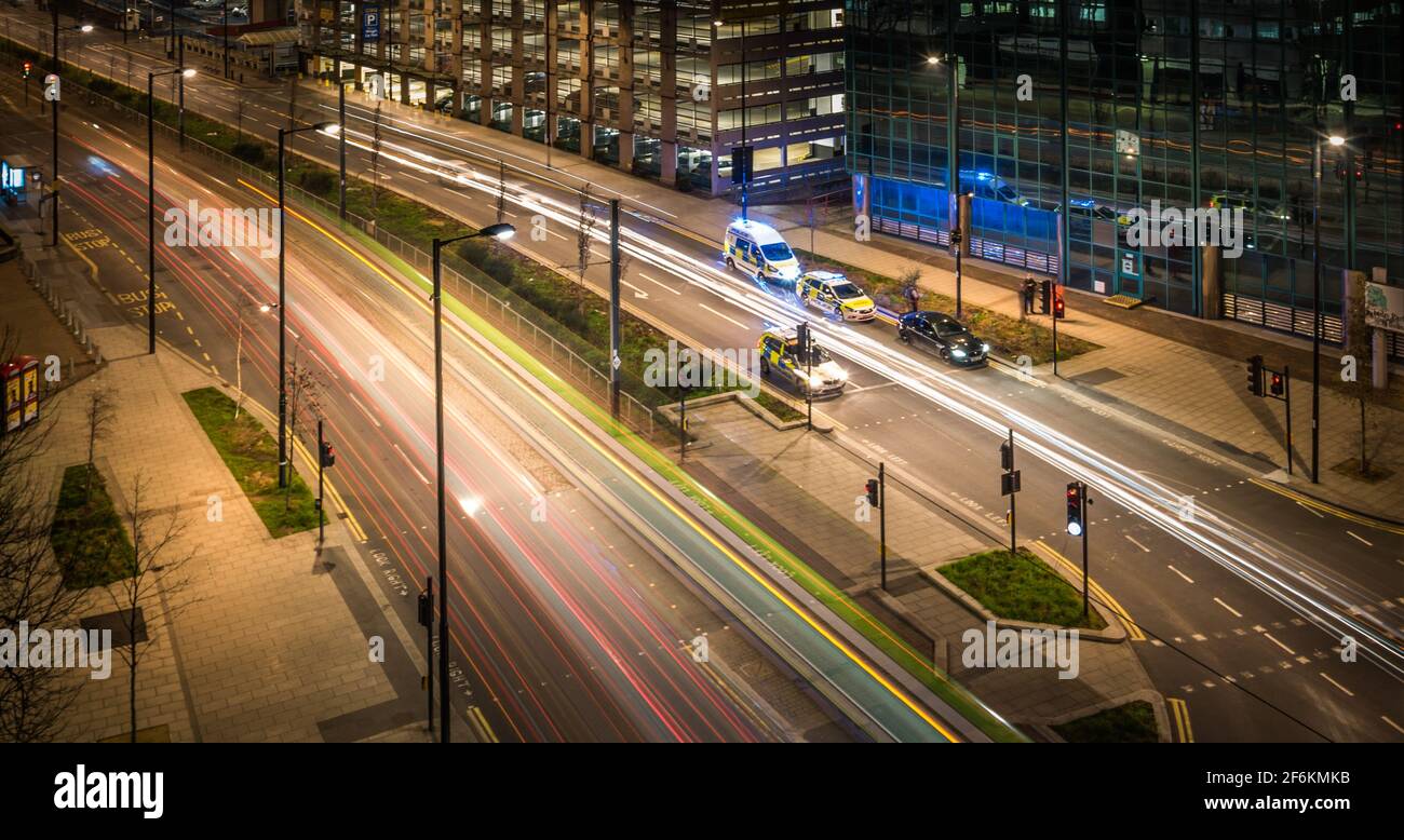 Croydon police stop Stock Photo - Alamy