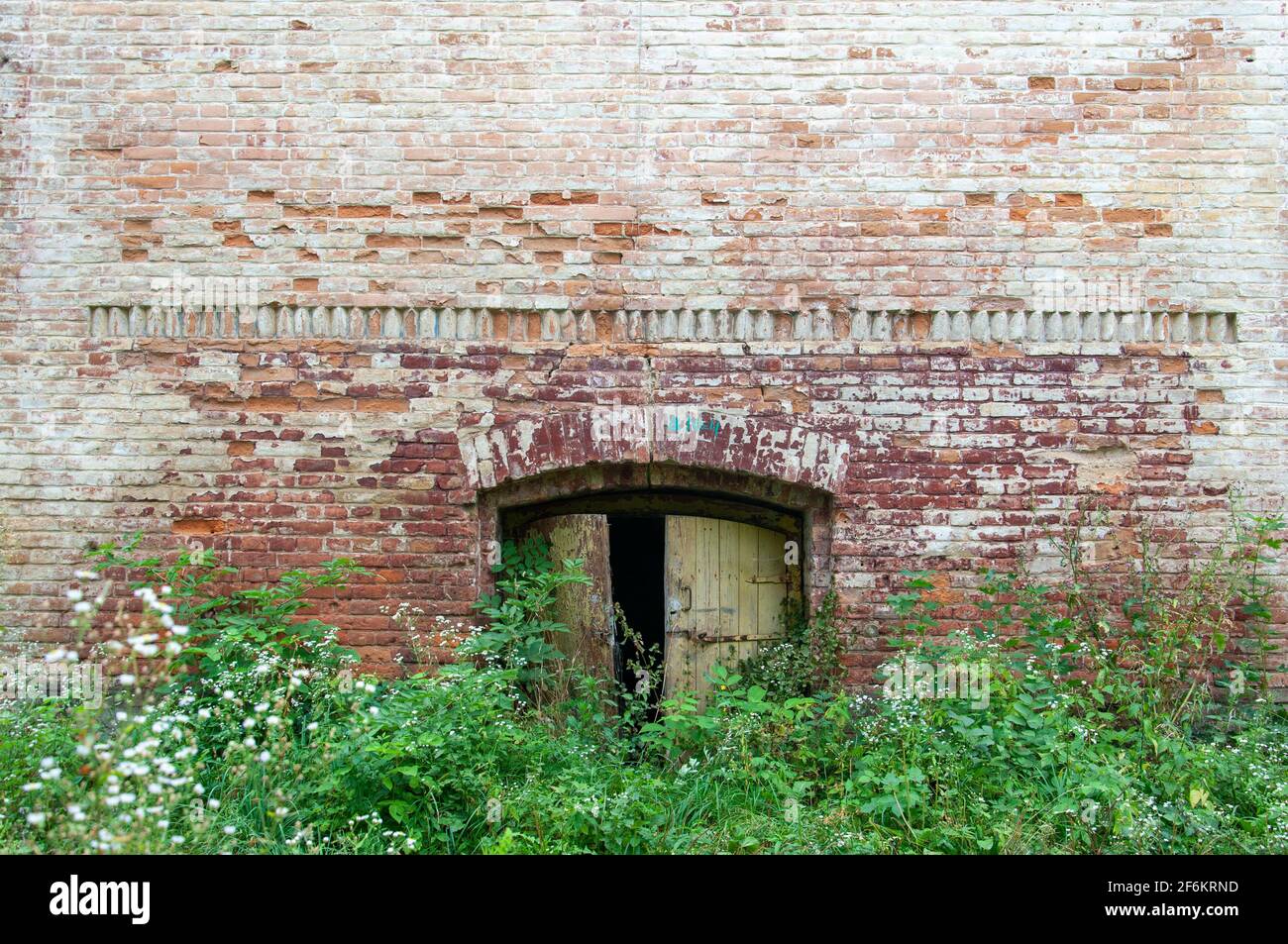 Old vintage rusty double doors Stock Photo - Alamy
