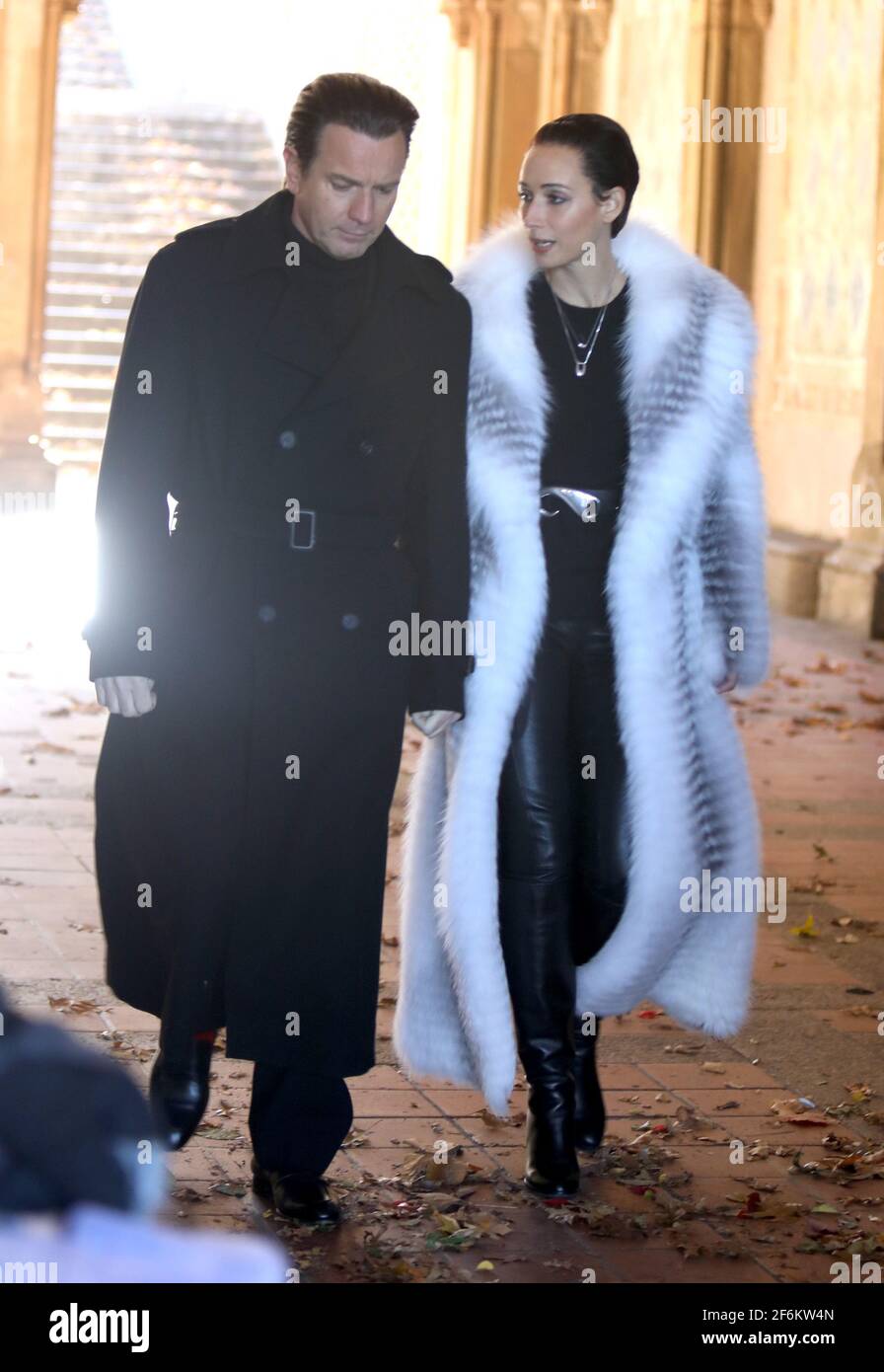 New York - NY - 20201102 - Ewan McGregor and Rebecca Dayan pictured ...