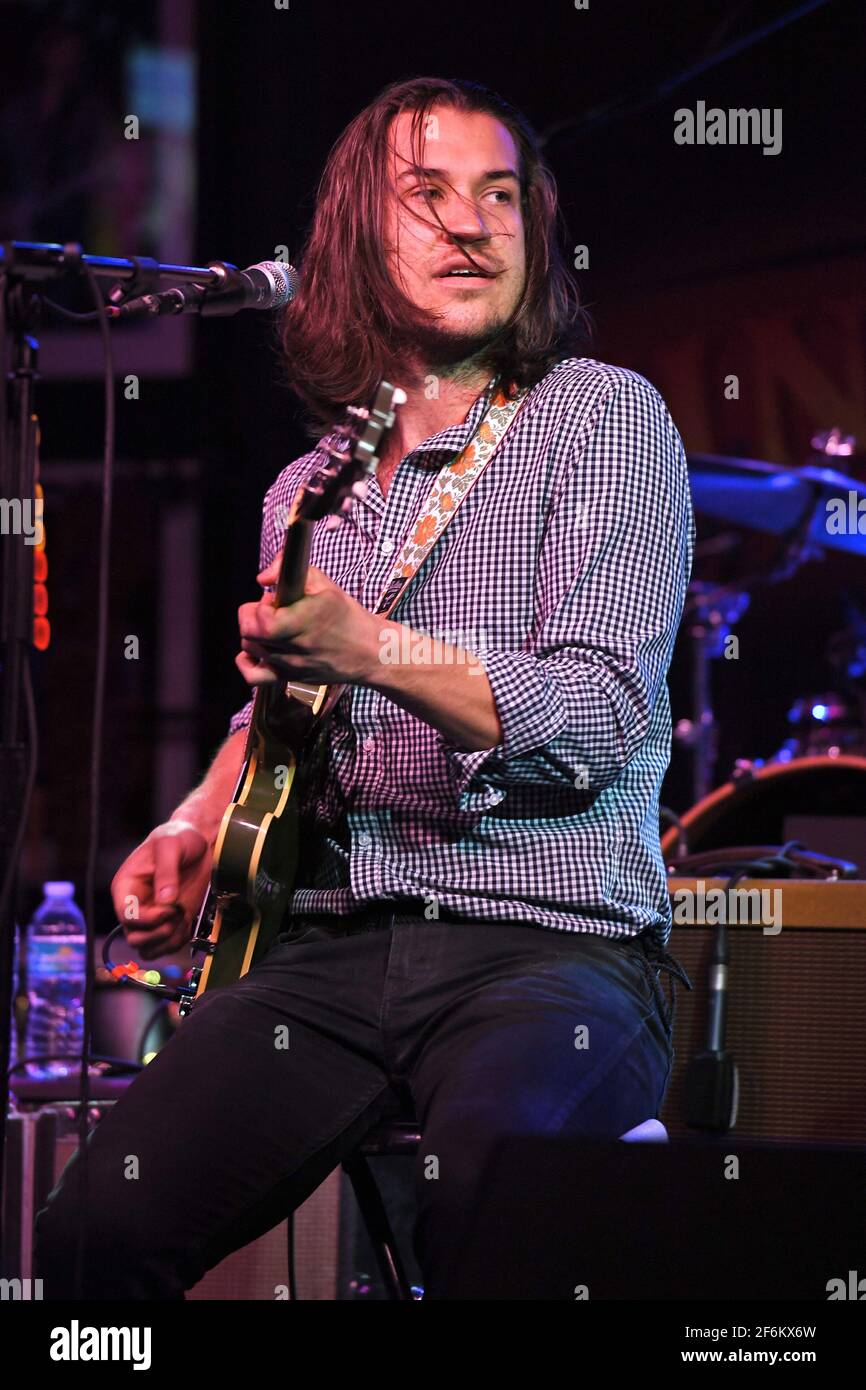 Boca Raton - FL - 20201116 Jackson Stokes plays the guitar while ...