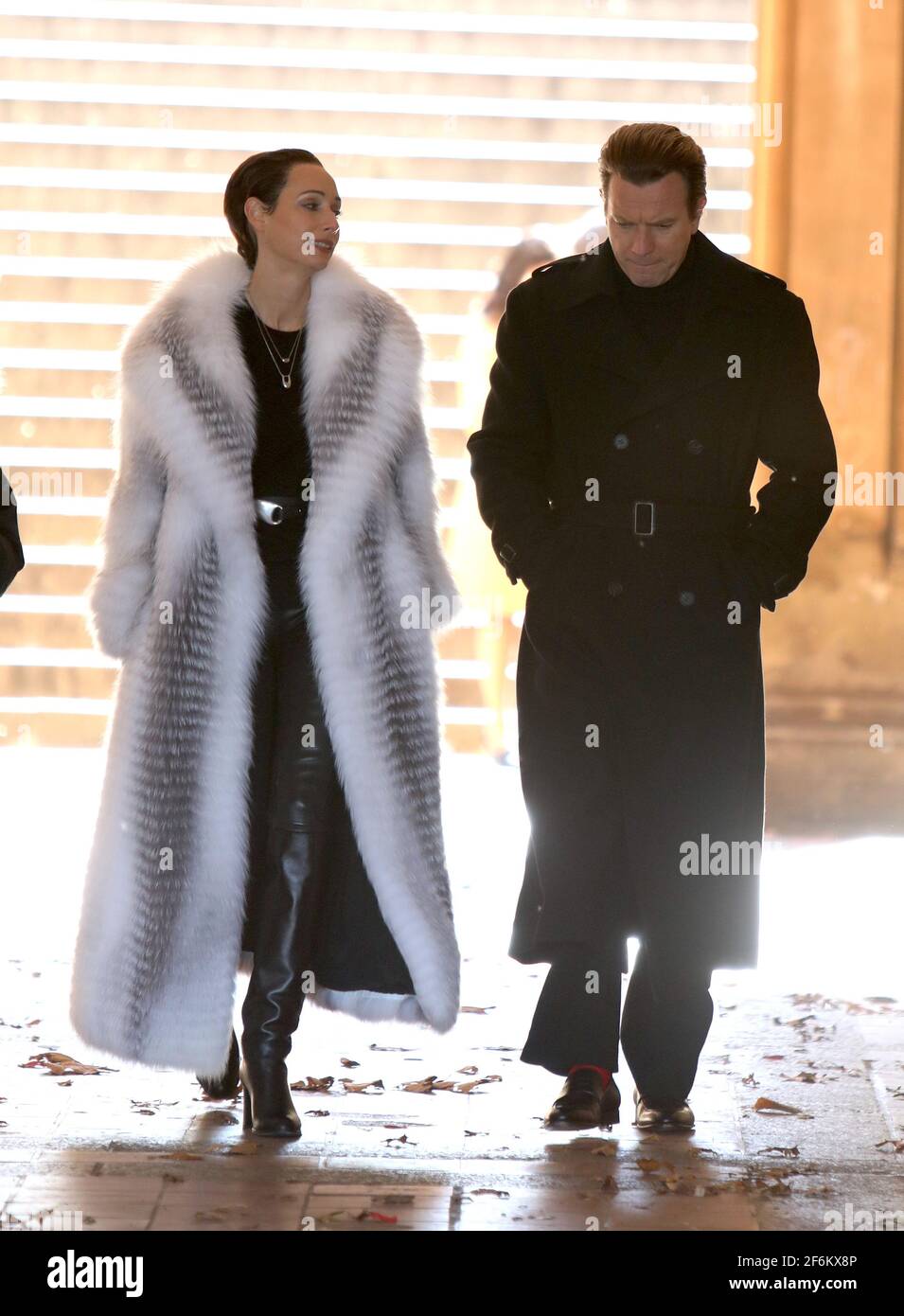 New York - NY - 20201102 - Ewan McGregor and Rebecca Dayan pictured ...