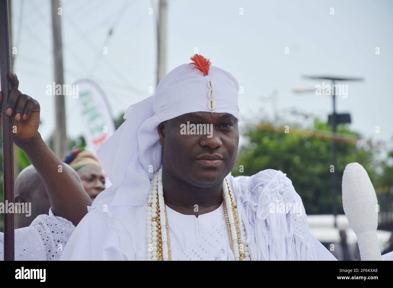 Ooni of Ife, Oba Enitan Adeyeye appear to the public after seven-day ...