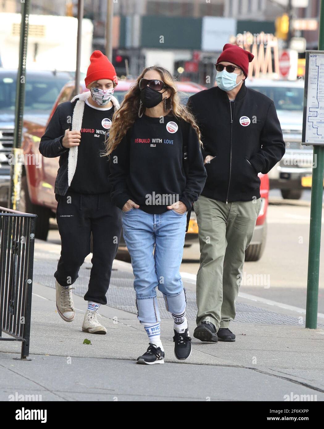 New York - NY - 11/03/2020 - Sarah Jessica Parker and Matthew Broderick ...