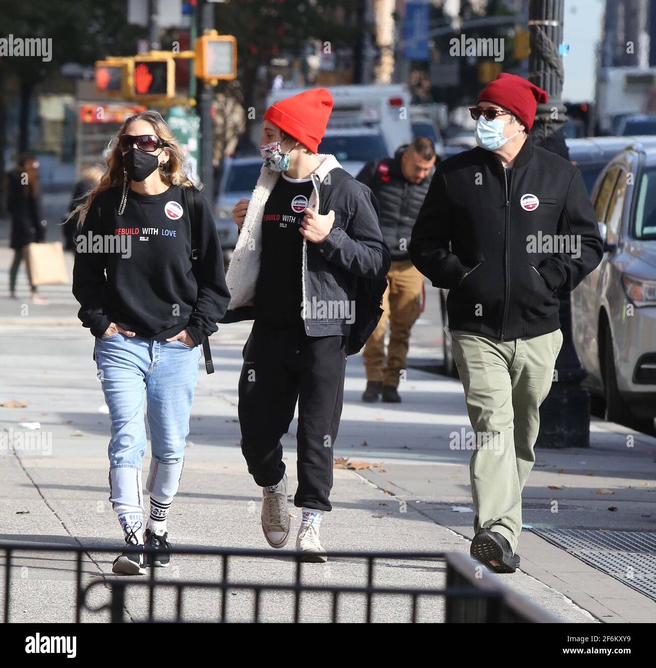 New York - NY - 11/03/2020 - Sarah Jessica Parker and Matthew Broderick ...