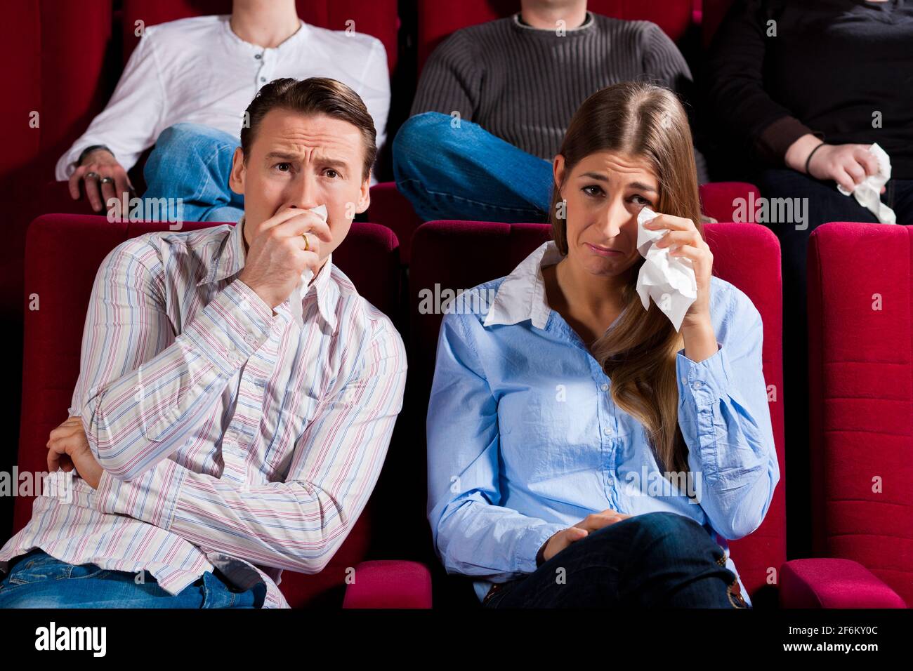 Movie theatre people sad hi-res stock photography and images - Alamy