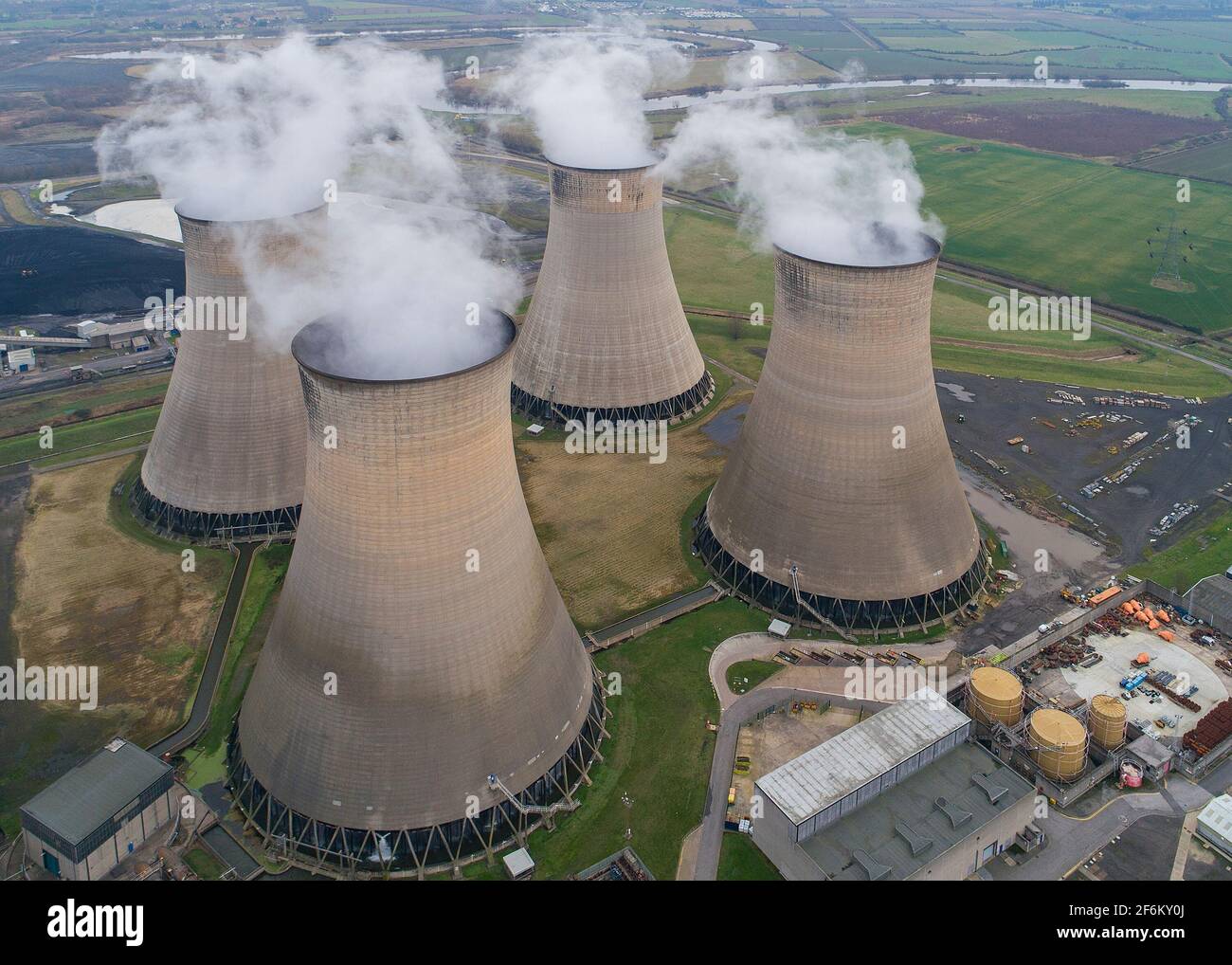 Cottam Power Station near Retford Stock Photo - Alamy