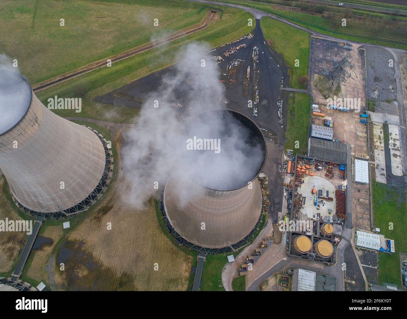 Cottam Power Station near Retford Stock Photo - Alamy
