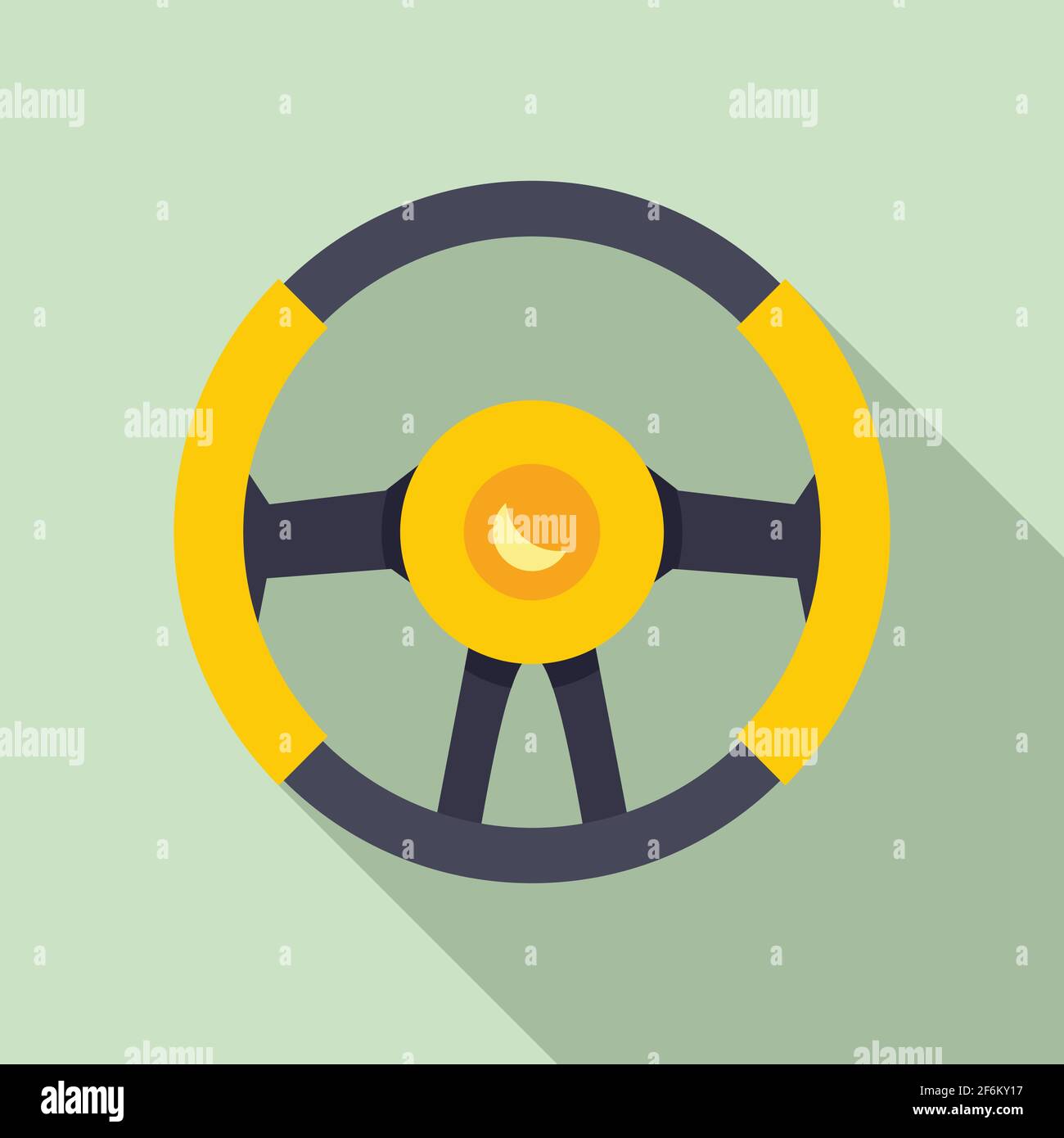 Black leather interior car Stock Vector Images - Alamy