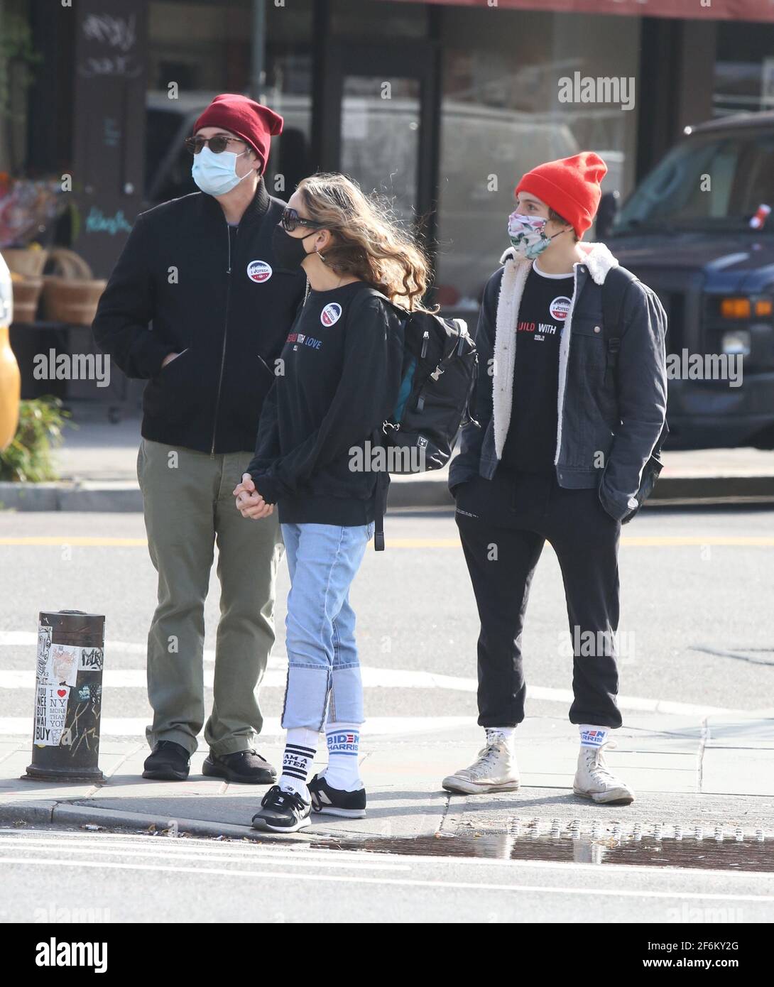 New York - NY - 11/03/2020 - Sarah Jessica Parker and Matthew Broderick ...