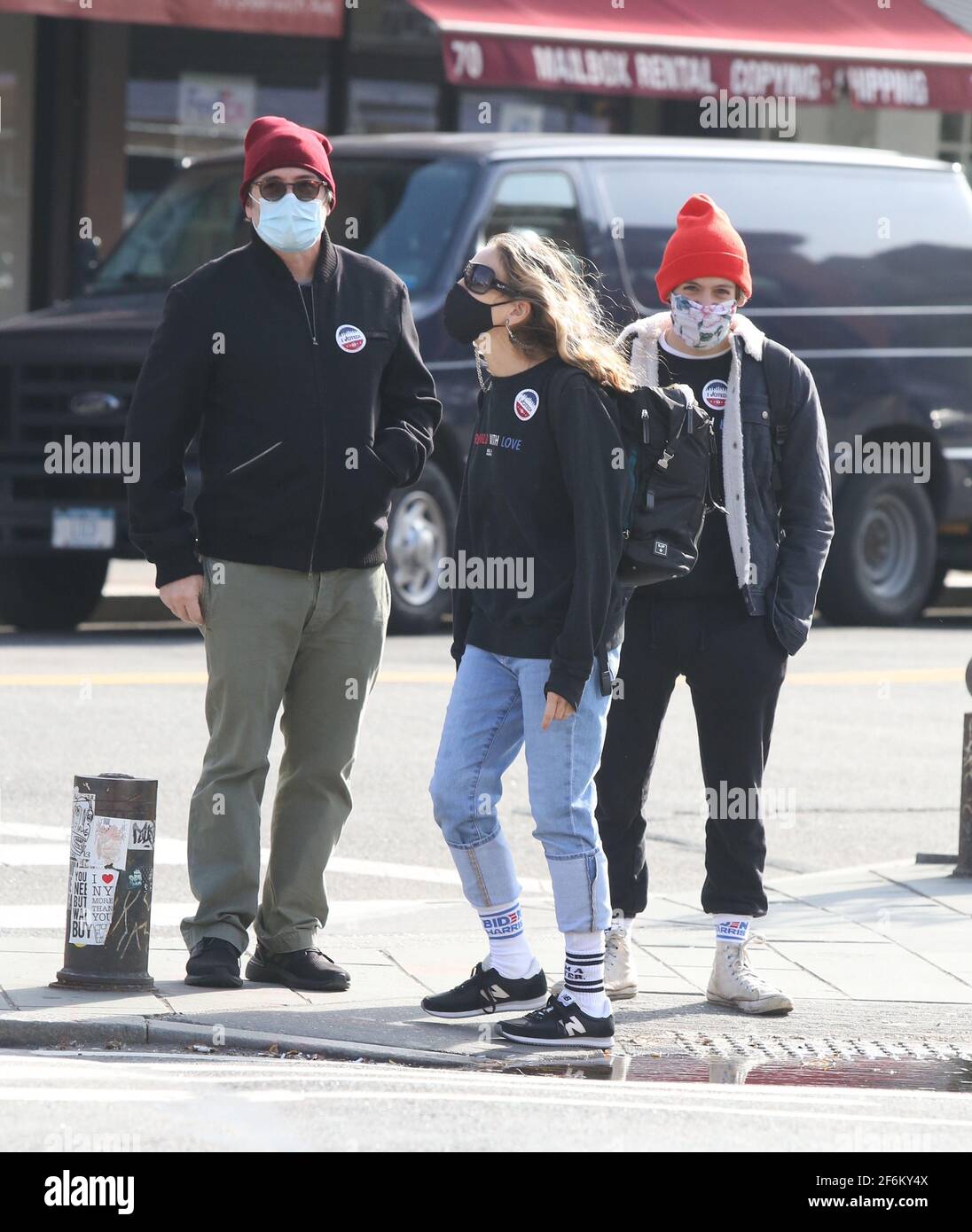 New York - NY - 11/03/2020 - Sarah Jessica Parker and Matthew Broderick ...