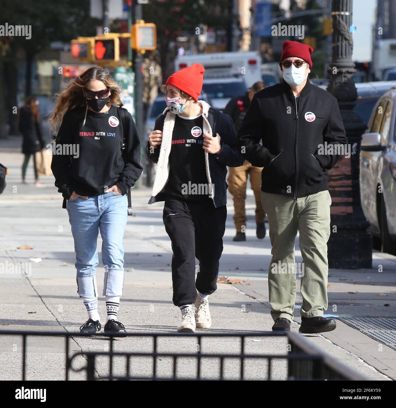 New York - NY - 11/03/2020 - Sarah Jessica Parker and Matthew Broderick ...
