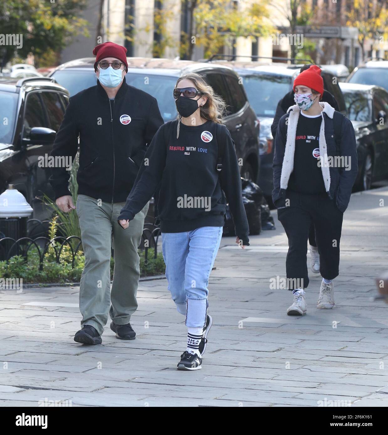 New York - NY - 11/03/2020 - Sarah Jessica Parker and Matthew Broderick ...