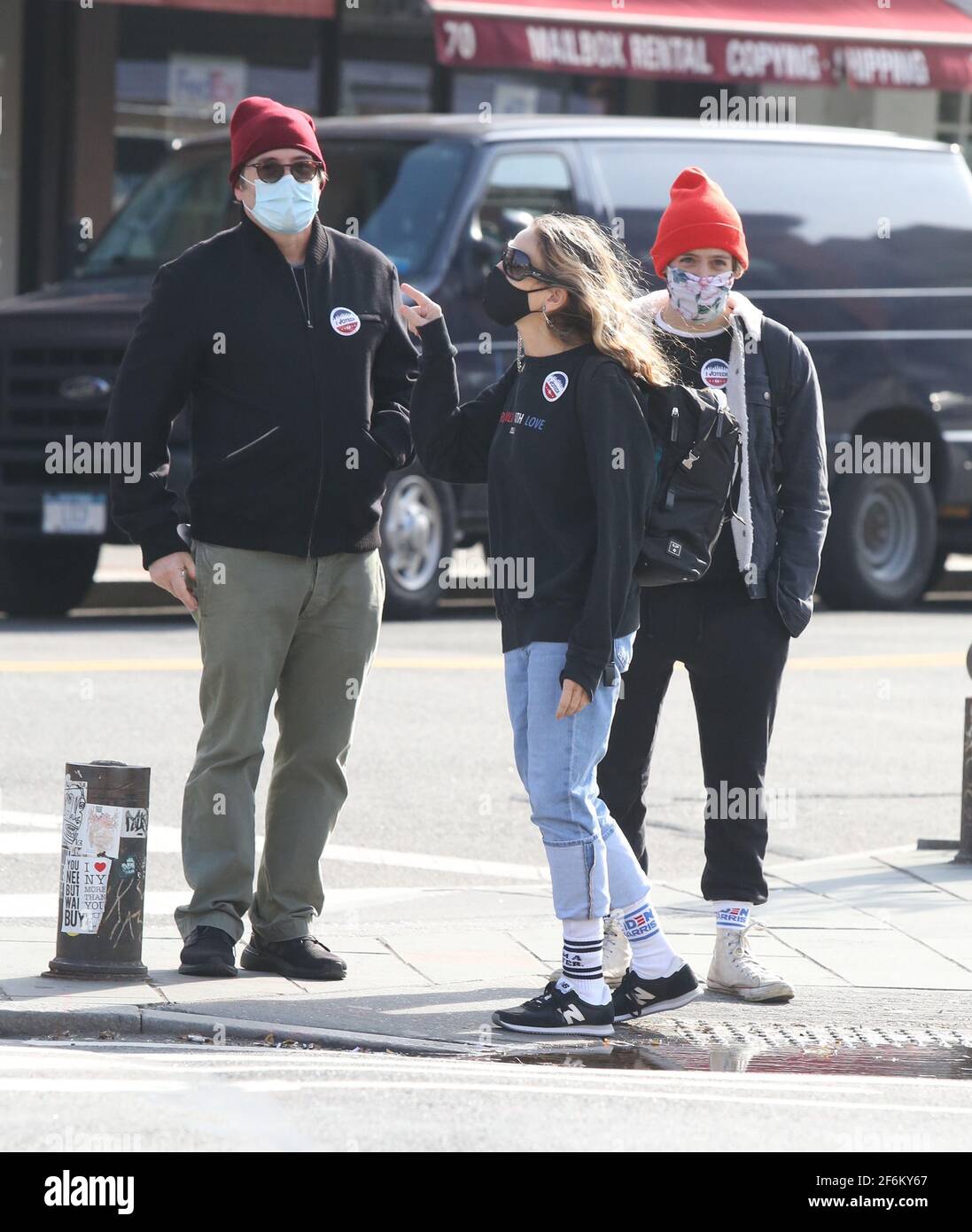 New York - NY - 11/03/2020 - Sarah Jessica Parker and Matthew Broderick ...