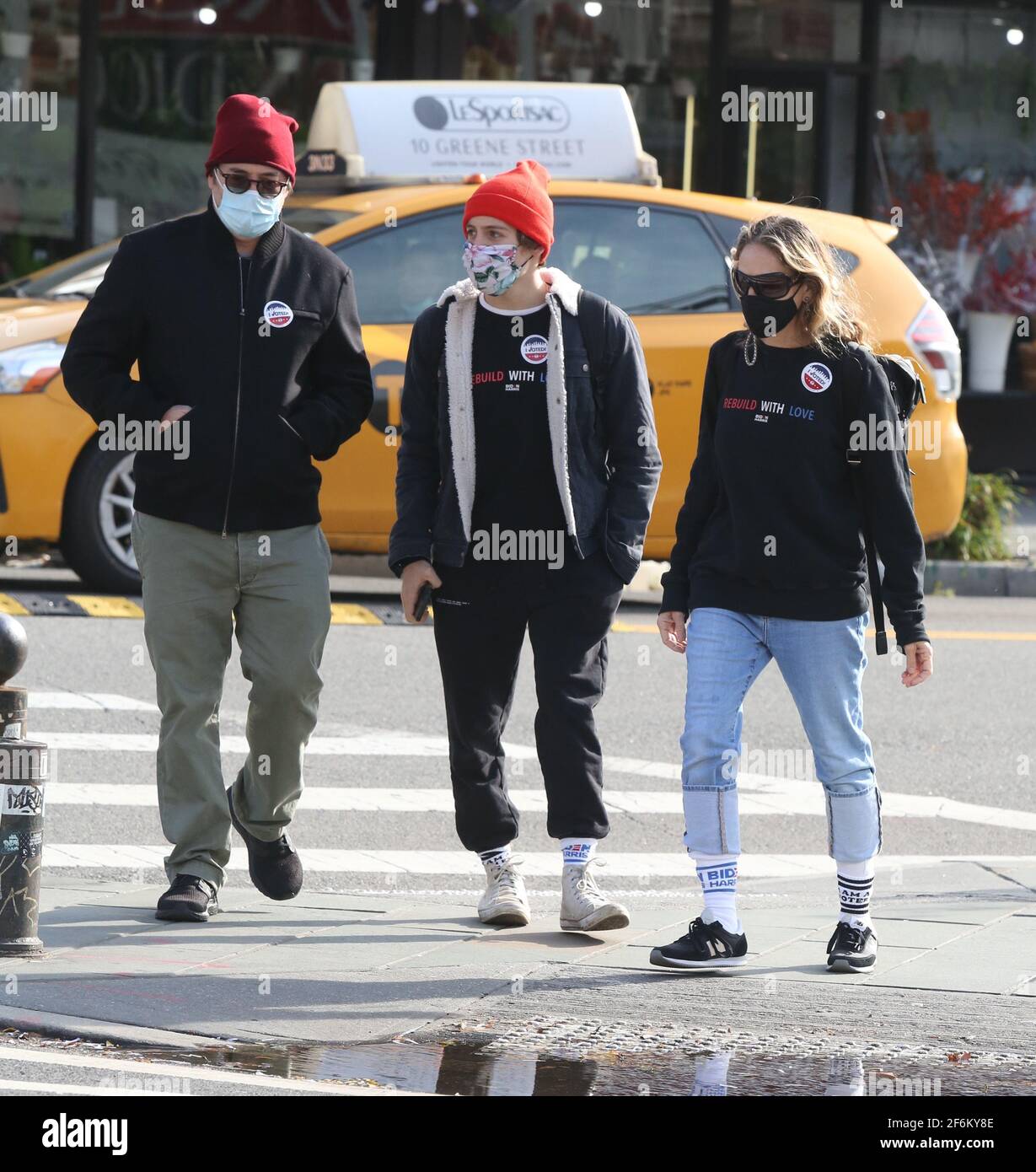 New York - NY - 11/03/2020 - Sarah Jessica Parker and Matthew Broderick ...