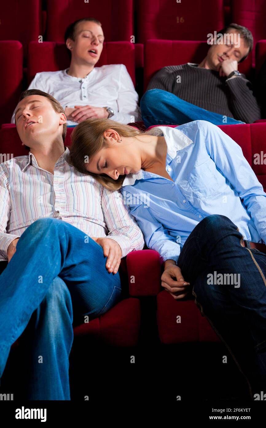 Boring movie theatre hi-res stock photography and images - Alamy