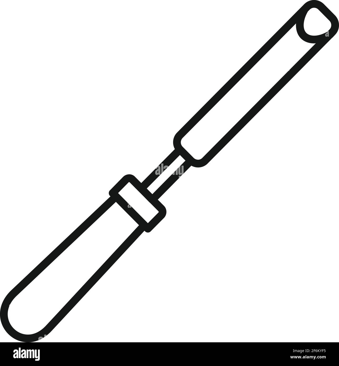 Chisel icon, outline style Stock Vector Image & Art - Alamy
