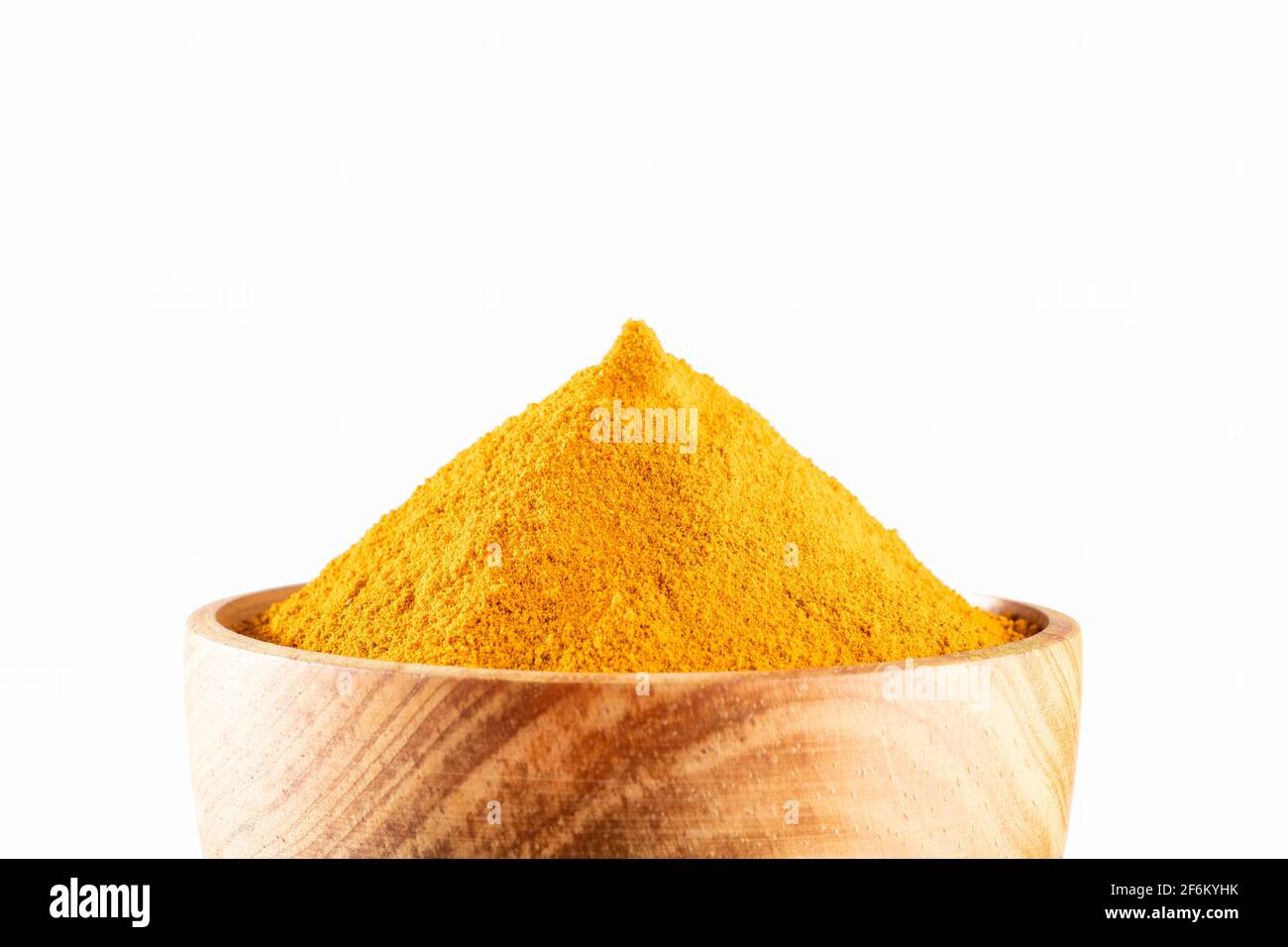Organic turmeric powder - Curcuma longa Stock Photo - Alamy