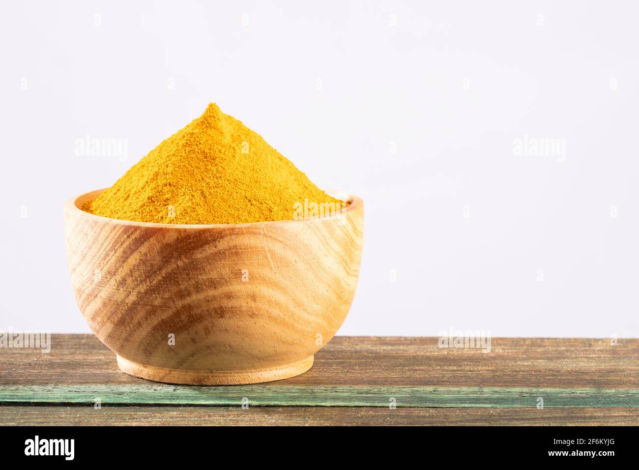 Organic turmeric powder - Curcuma longa Stock Photo - Alamy