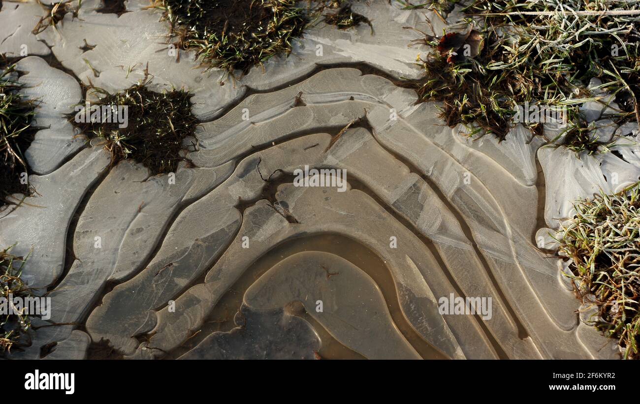 Frozen ice texture Stock Photo - Alamy