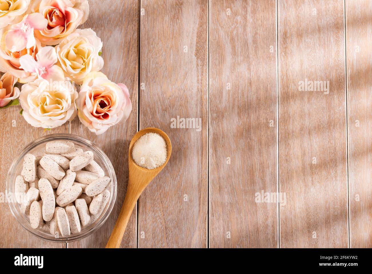 Collagen protein powder - Hydrolyzed. Strengthening and improving the ...