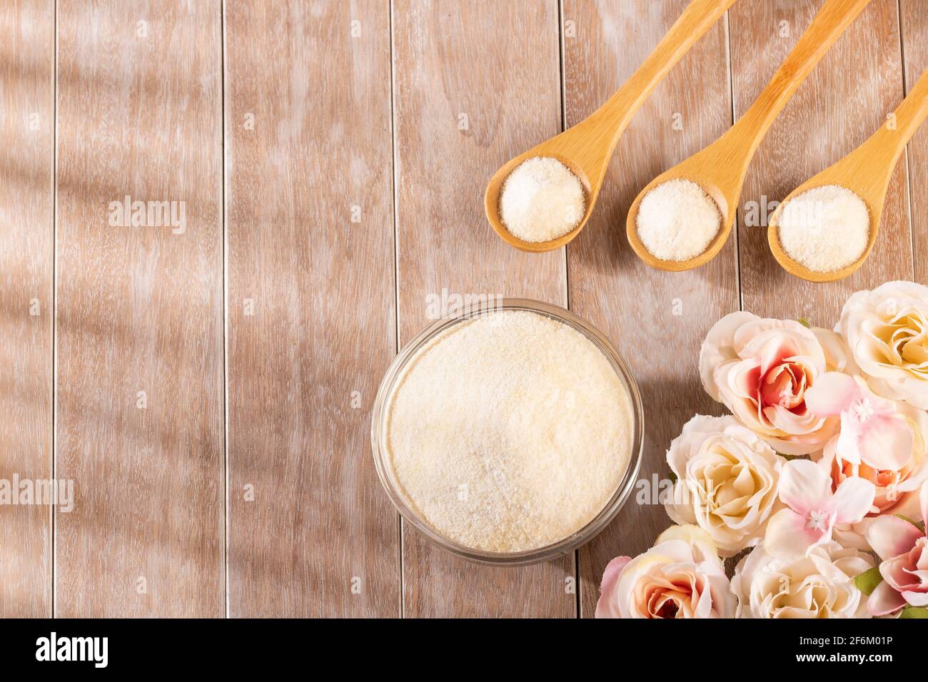 Collagen protein powder - Hydrolyzed. Strengthening and improving the ...