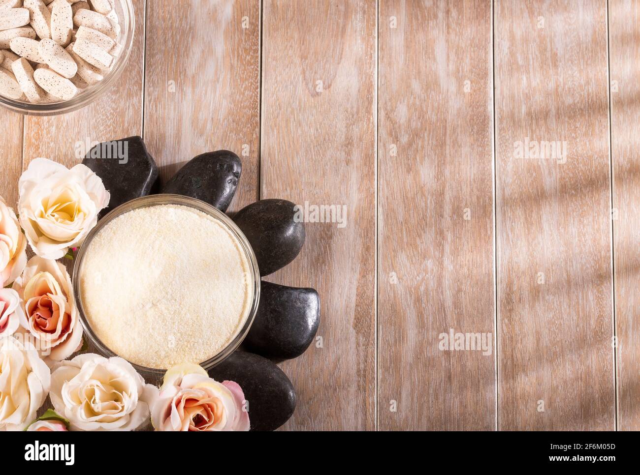 Collagen protein powder - Hydrolyzed. Strengthening and improving the ...