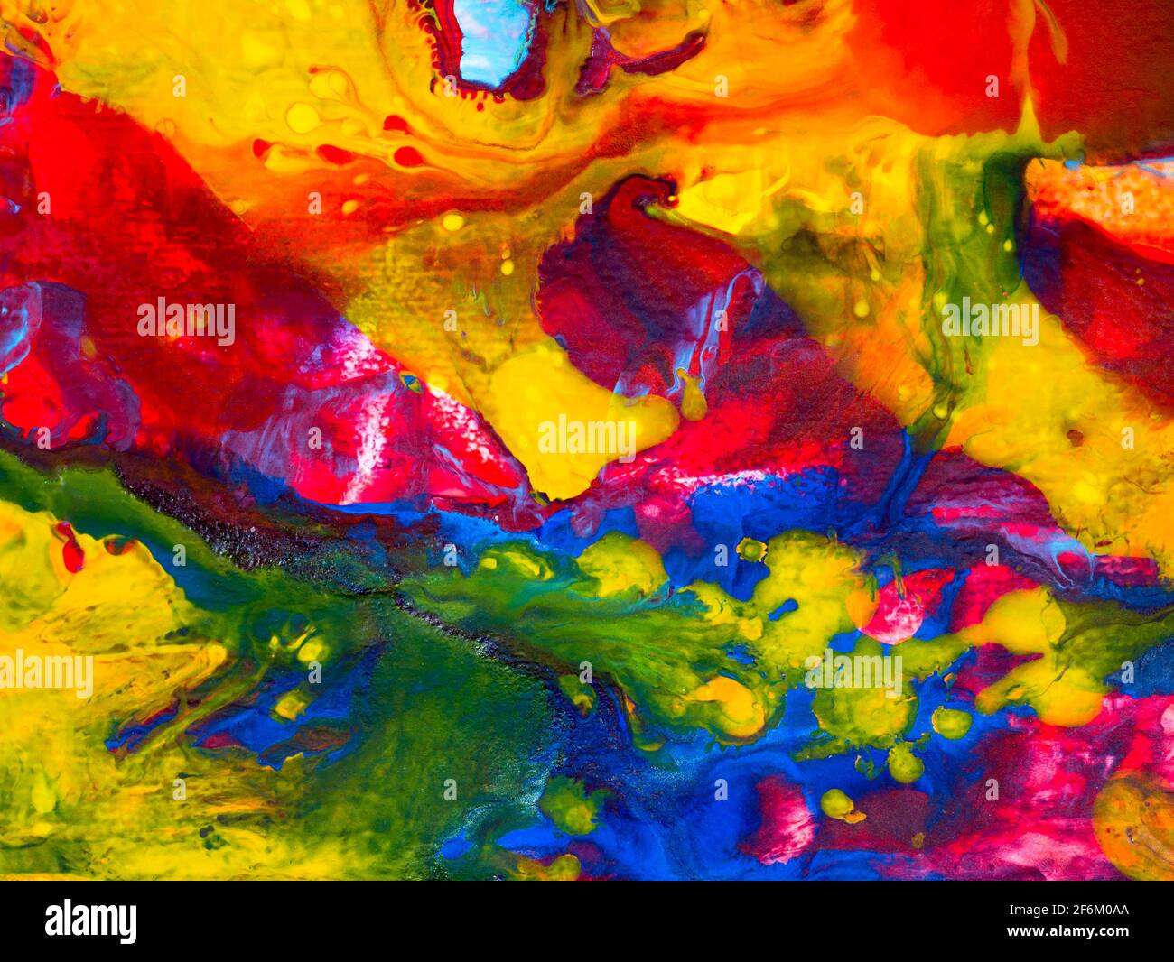 Abstract art multicolor painting creative hand painted background ...