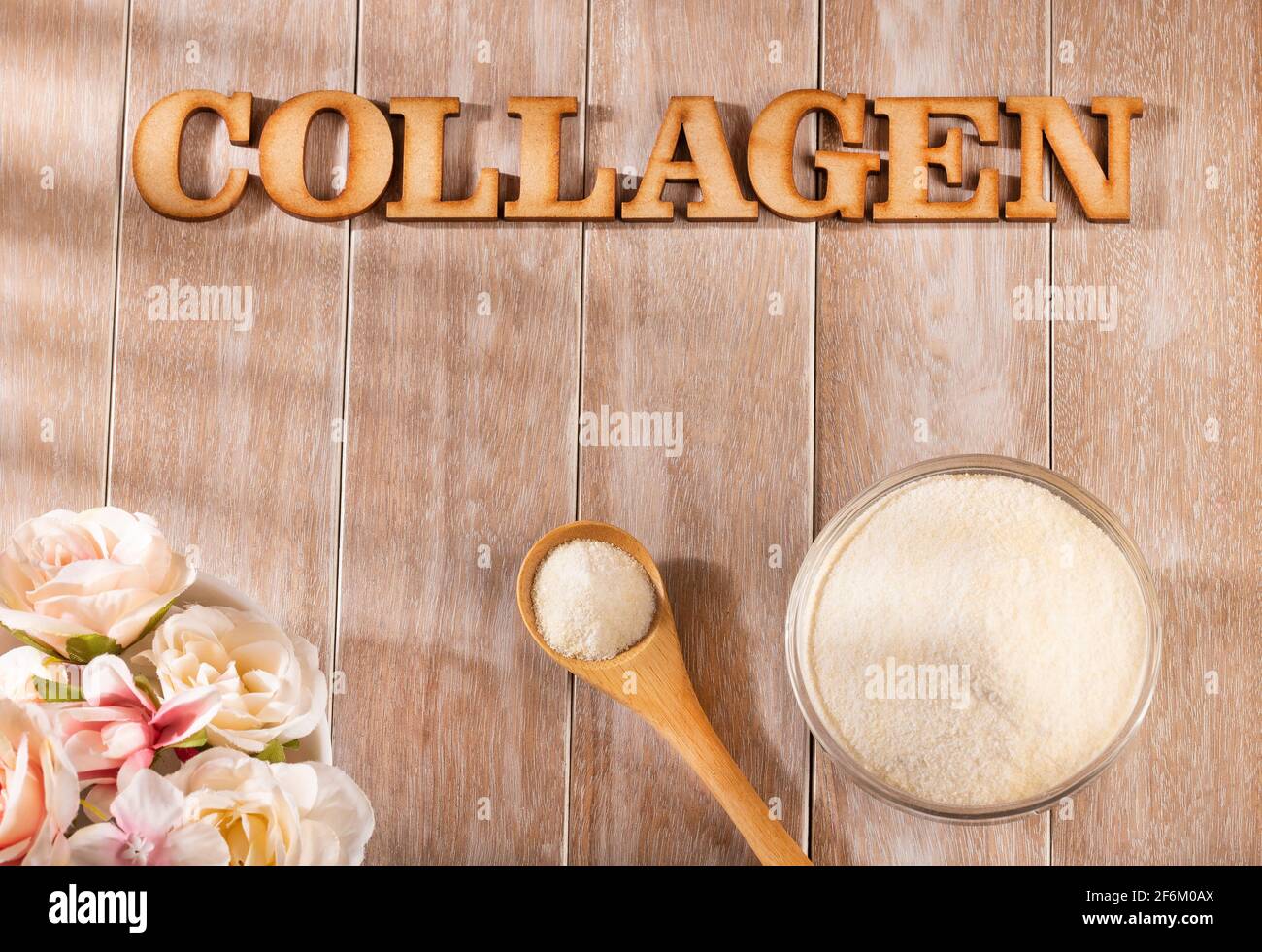 Collagen protein powder - Hydrolyzed. Strengthening and improving the ...