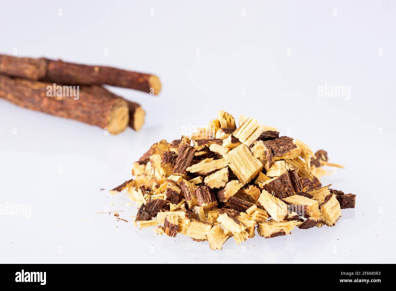 dried liquorice roots - Glycyrrhiza glabra Stock Photo - Alamy