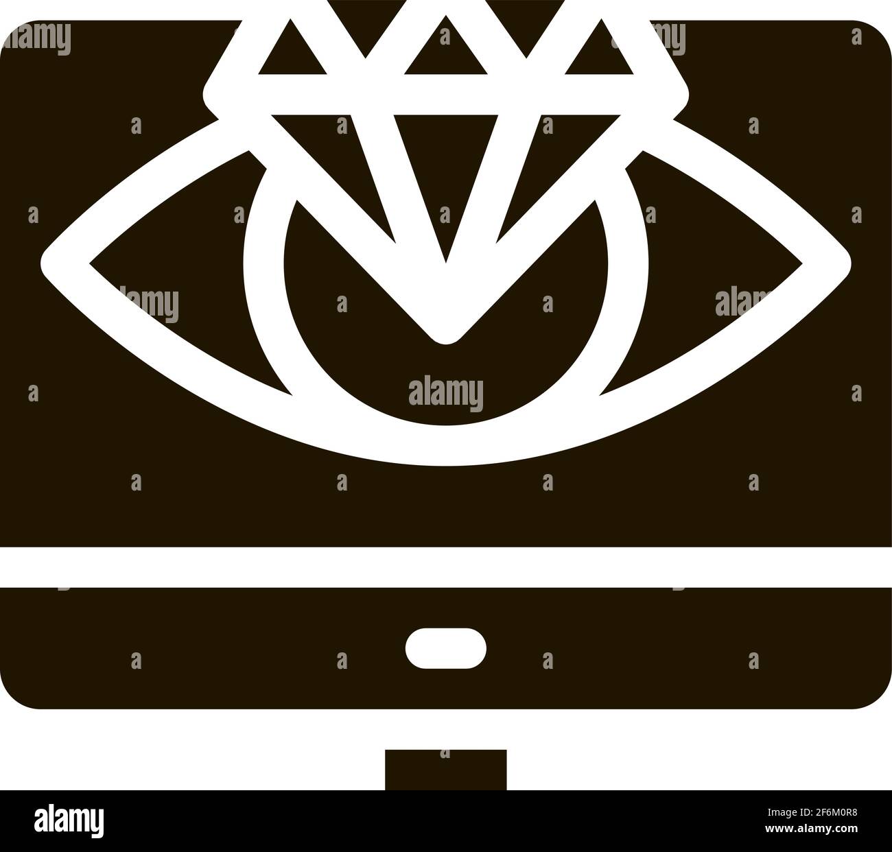 The diamond vision screen Stock Vector Images - Alamy