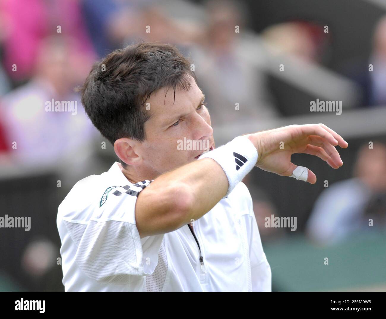 WIMBLEDON 2007 4th DAY 28/6/07. PAUL NEWMAN PICTURE DAVID ASHDOWN Stock ...