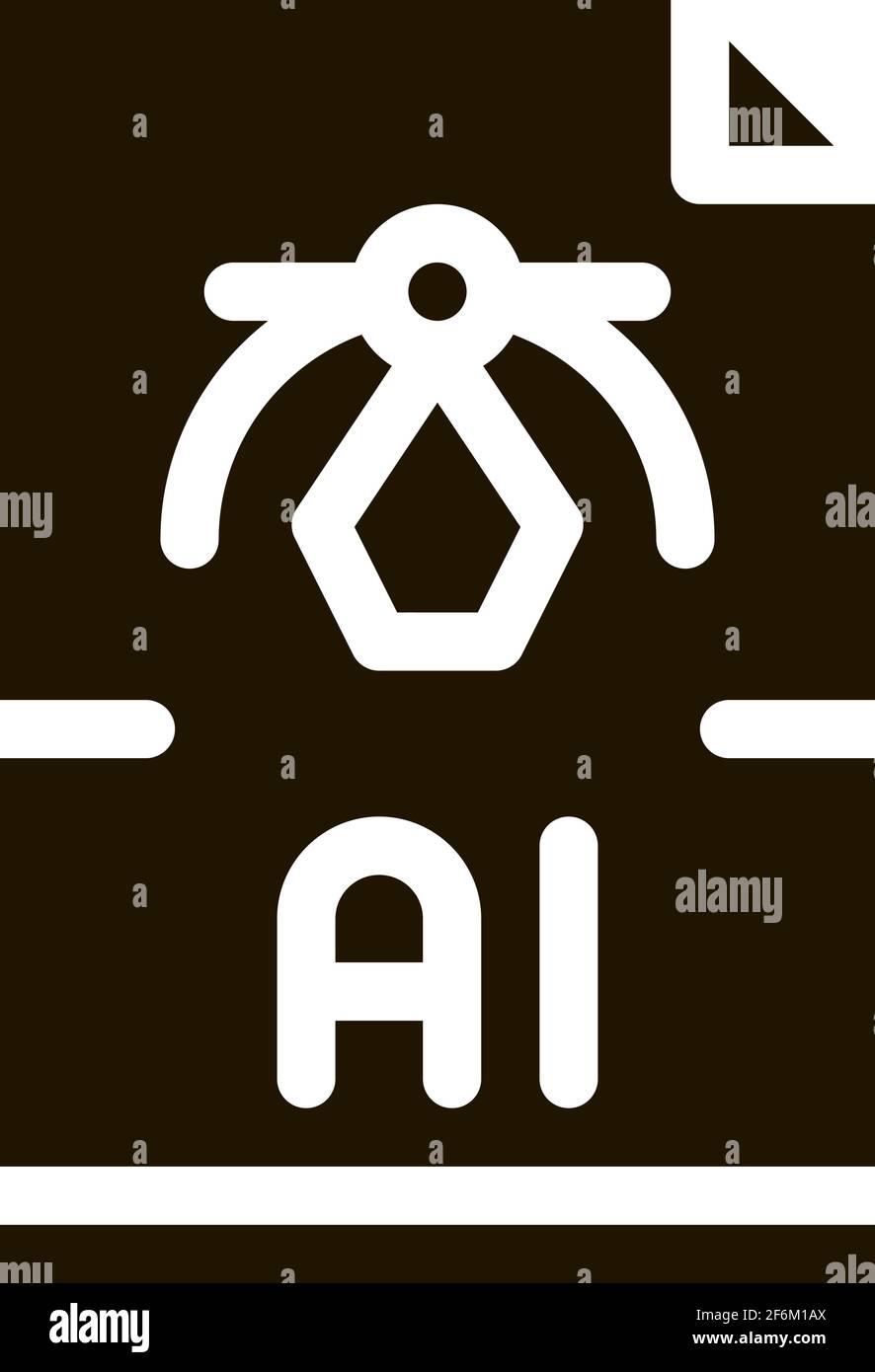 Ai drawing figure icon Stock Vector Images - Alamy