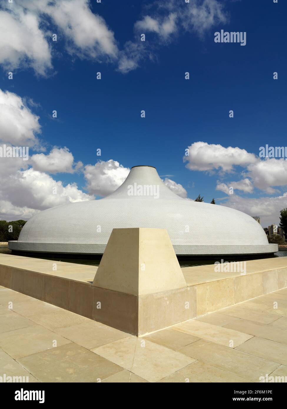 Israel, Jerusalem, Israel Museum, The Shrine of the Book,contains the ...