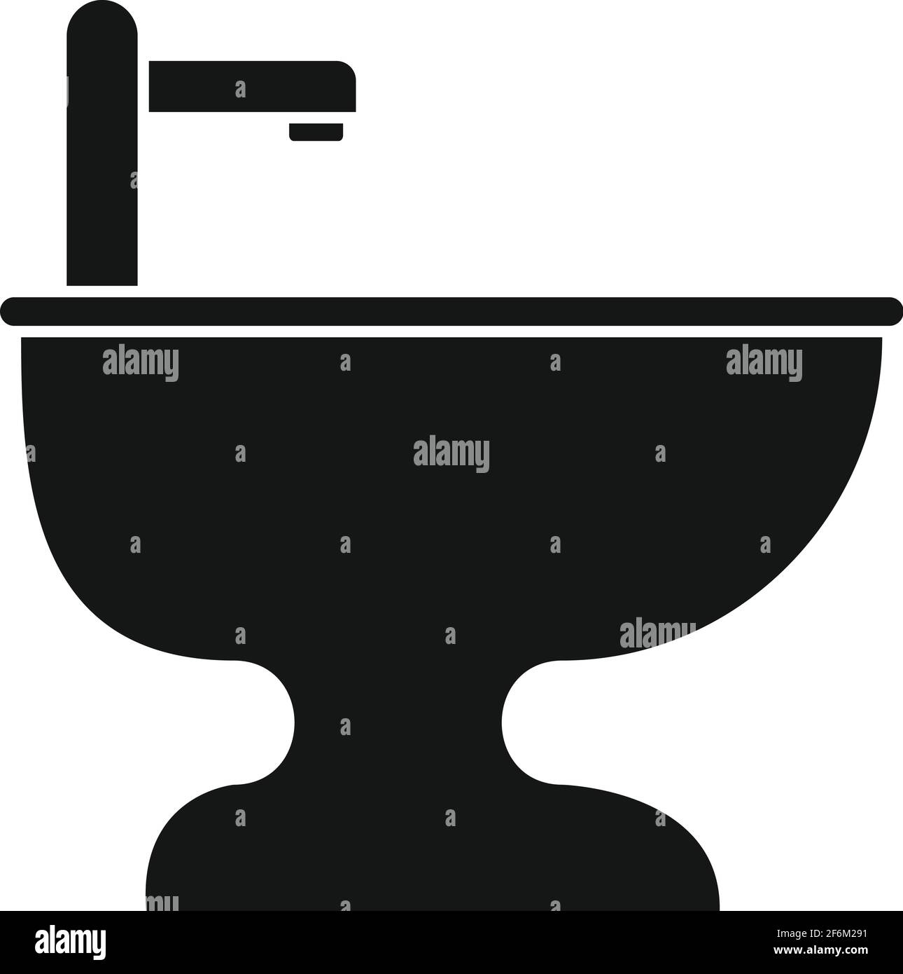 Bathroom bidet icon, simple style Stock Vector Image & Art - Alamy
