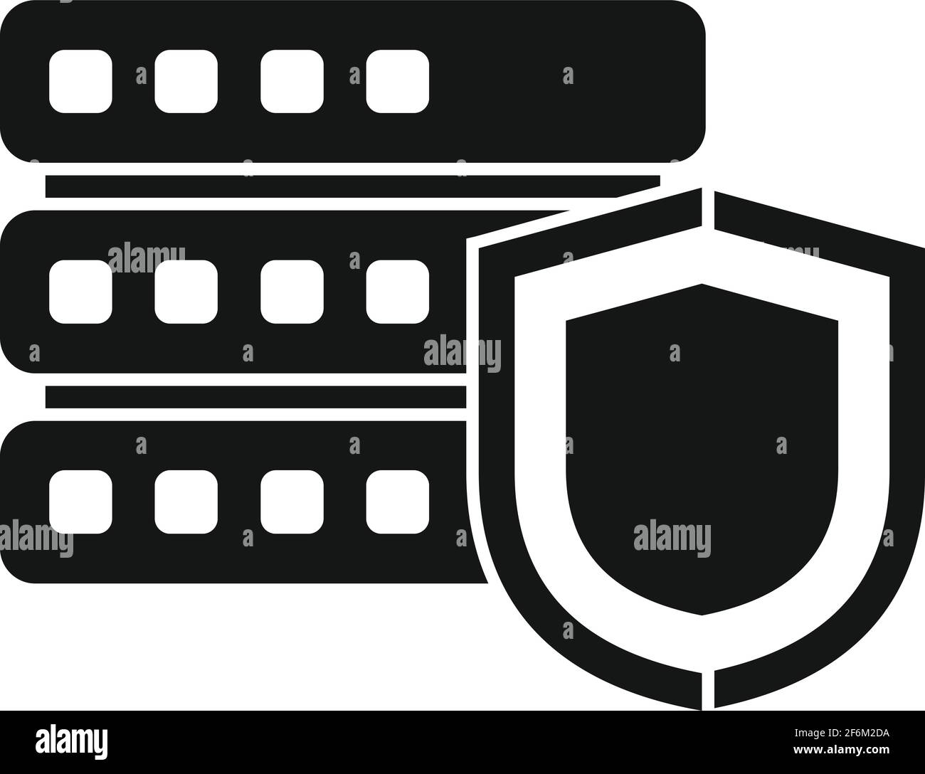 Server protection icon, simple style Stock Vector Image & Art - Alamy
