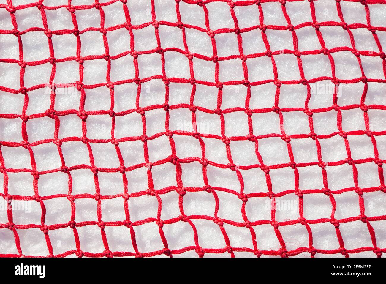 Red net snow protection hi-res stock photography and images - Alamy