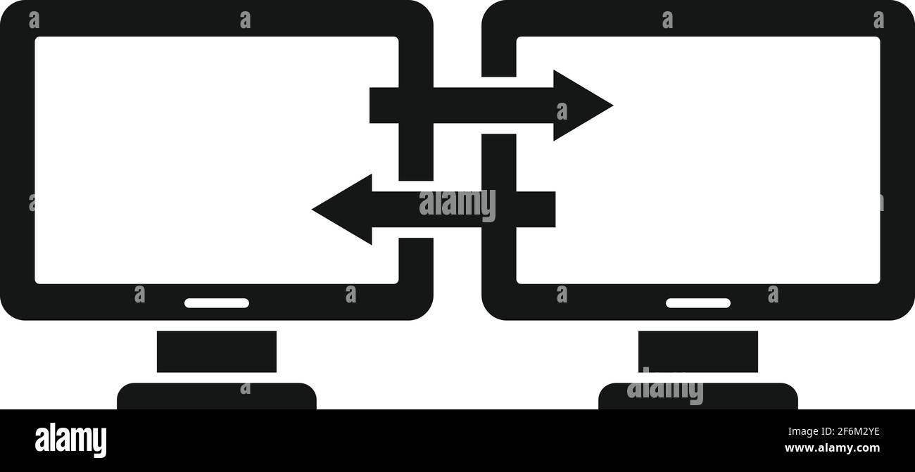 Monitor remote control icon, simple style Stock Vector Image & Art - Alamy