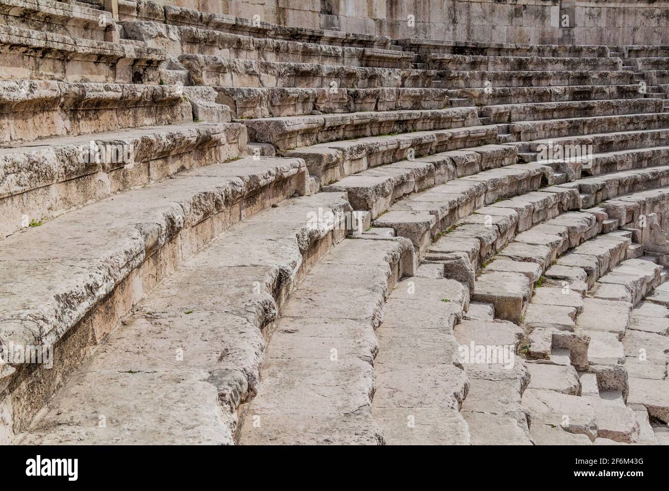 Auditorium of the Roman Theatre in Amman, Jordan Stock Photo - Alamy