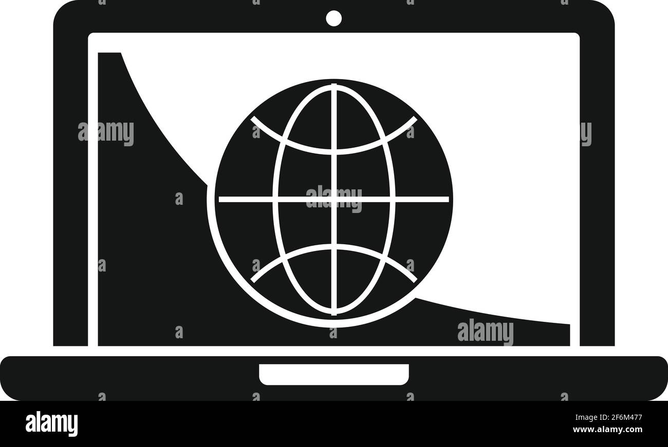 Simple icon webpage layout Cut Out Stock Images & Pictures - Alamy