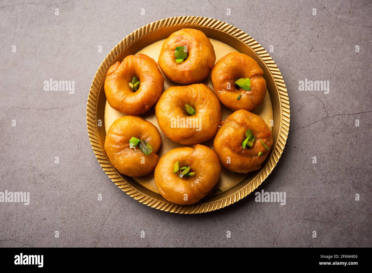Balushahi or Badushah or Mughlai dish is a traditional Indian soft and ...