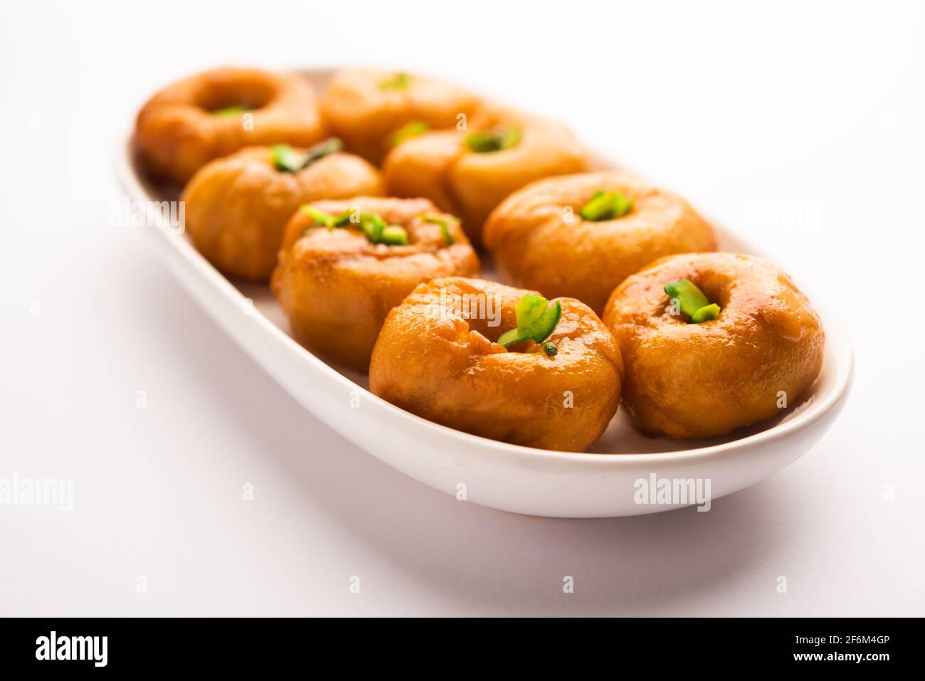 Balushahi or Badushah or Mughlai dish is a traditional Indian soft and ...