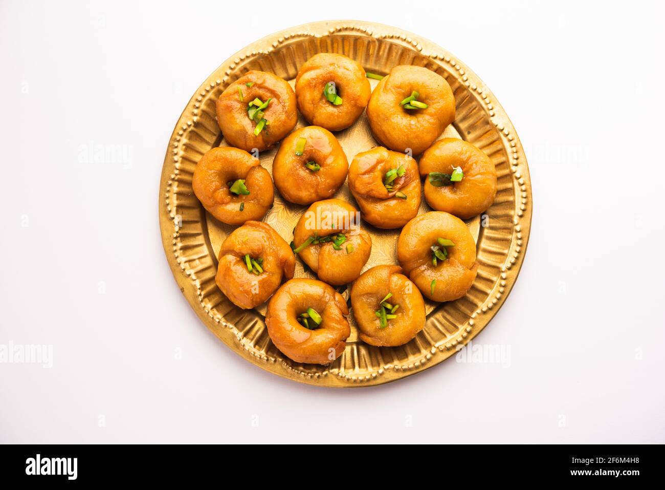 Balushahi or Badushah or Mughlai dish is a traditional Indian soft and ...