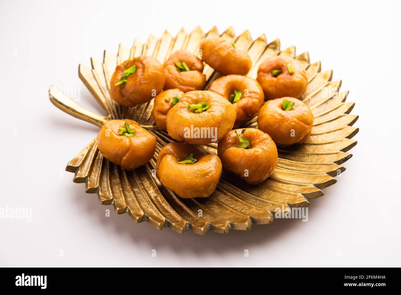 Balushahi or Badushah or Mughlai dish is a traditional Indian soft and ...