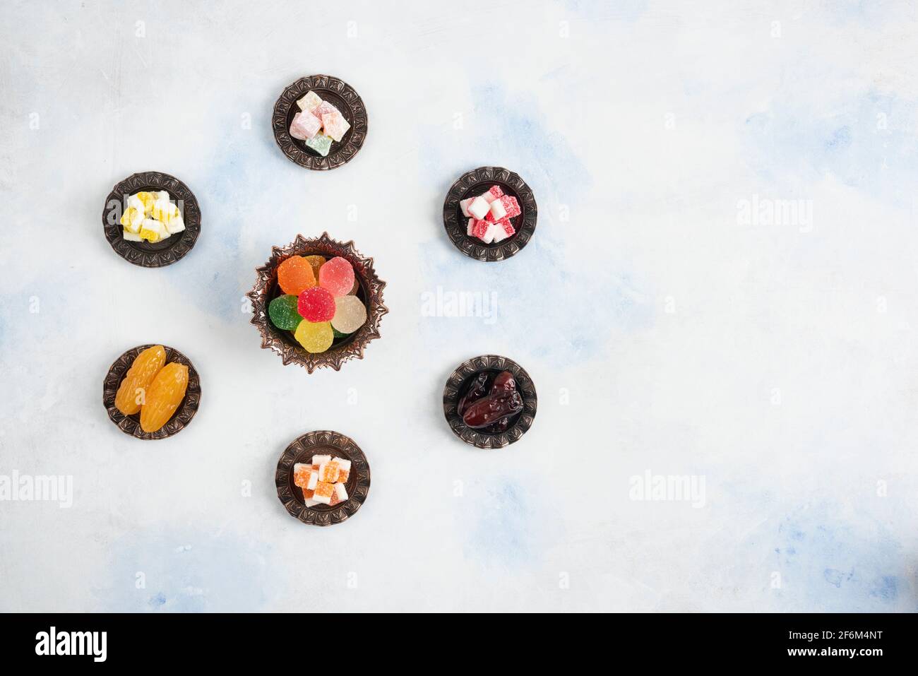 Colorful turkish candy hi-res stock photography and images - Alamy