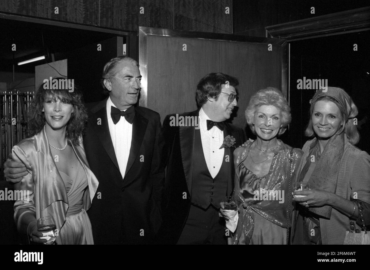 Jamie Lee Curtis, Gregory Peck, Chuck Ashman, Janet Leigh and Angie ...